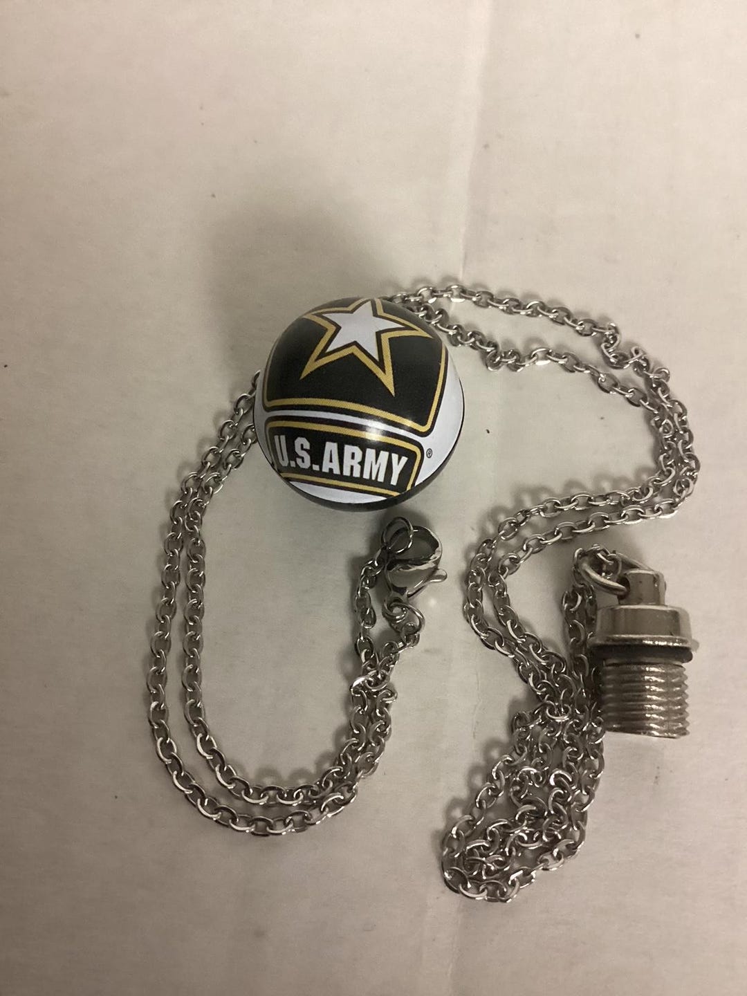 Trik Topz 22” Stainless Chain With Army Ball - Etsy