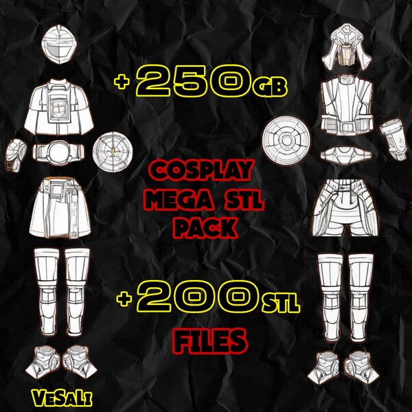 Cosplay Stl - Etsy