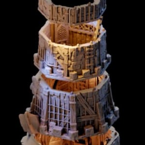 Modular Tabletop Tower (openlock Compatible) - Scenery and Terrain for ...