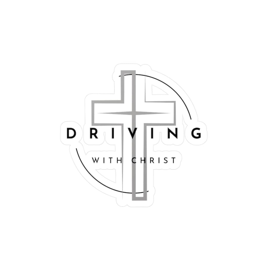 Christian Car Sticker Bible Sticker Faith Based Bumper Sticker Cross ...