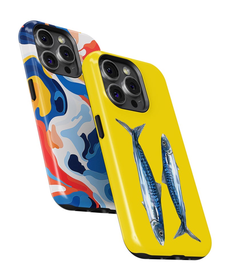 RETRO FISH | iPhone 16, 15, 14, 13, 12, 11, X, Xr, Xs Pro/max/p/plus ...