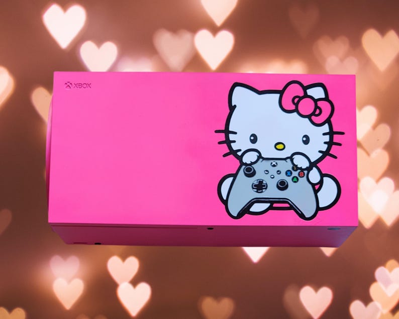 Custom Hello Kitty Xbox Series X - Etsy