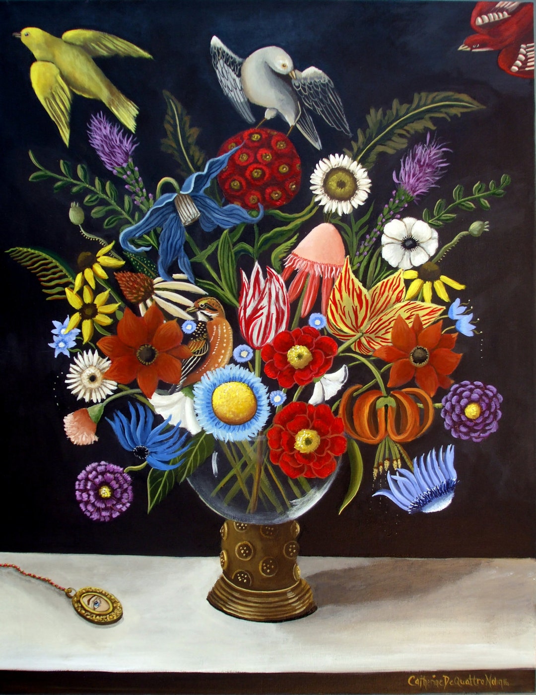Be Still- Life Fine Art Print of Original Paintings by Catherine Nolin ...