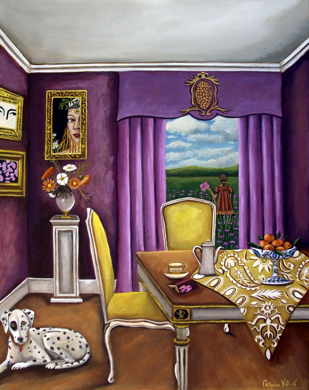 Fine Art Print of Interior Still Life Painting, That's Where You Will ...