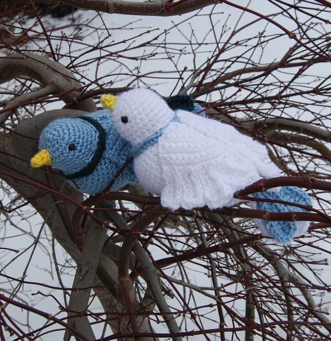PDF Crochet Pattern - Amigurumi Doves - Etsy