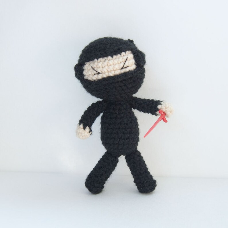 Instant Download Crochet Pattern - Amigurumi Ninja Dolls - Etsy