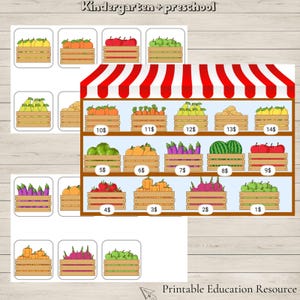 Printable Farmers Market Math Activity | Addition, Subtraction ...