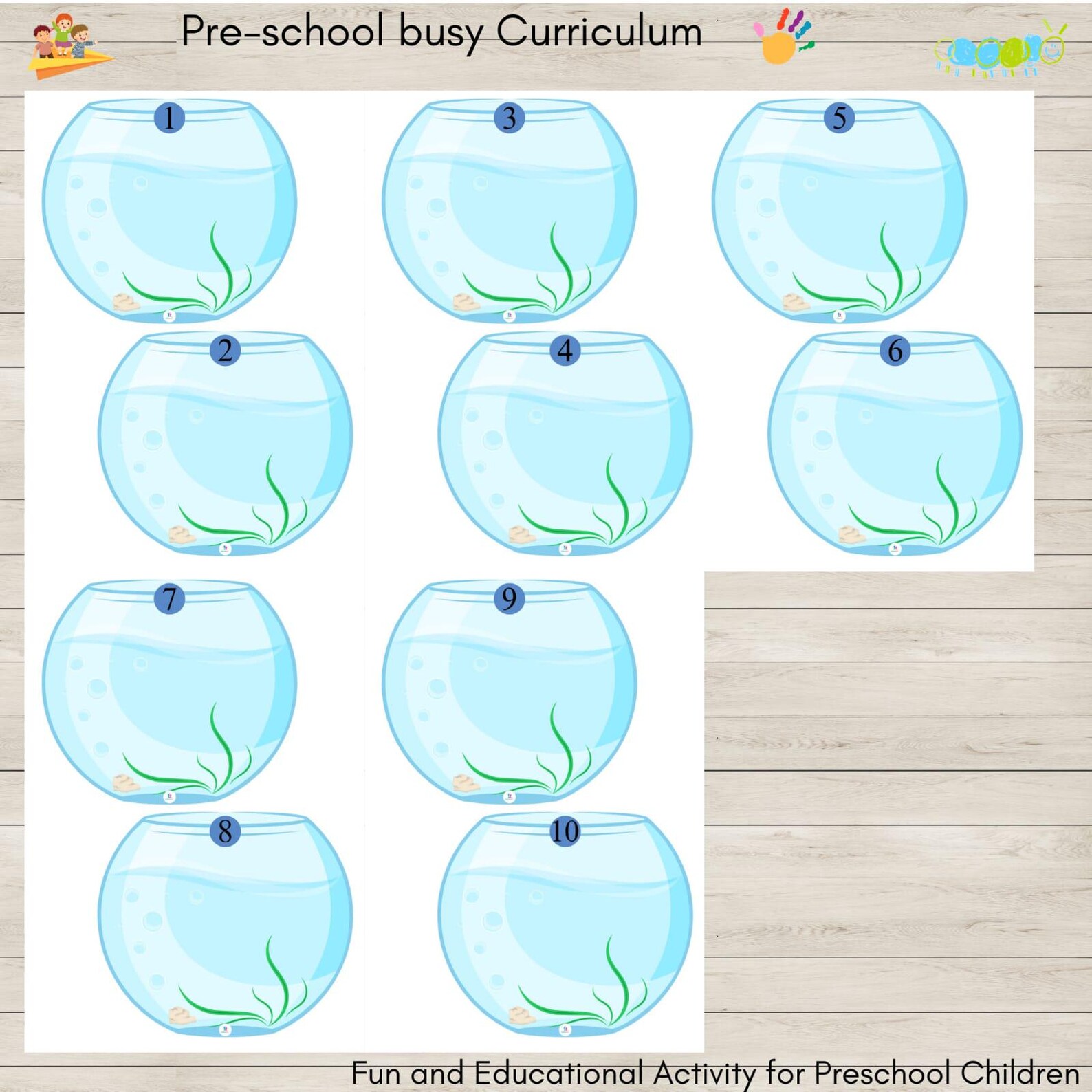 Engaging Math Fun for Preschoolers | Number Recognition Activity | DIY ...