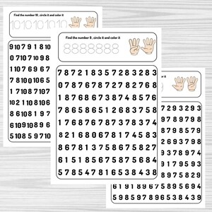 10 Printable All About the Numbers 1-10 Worksheets. Preschool ...