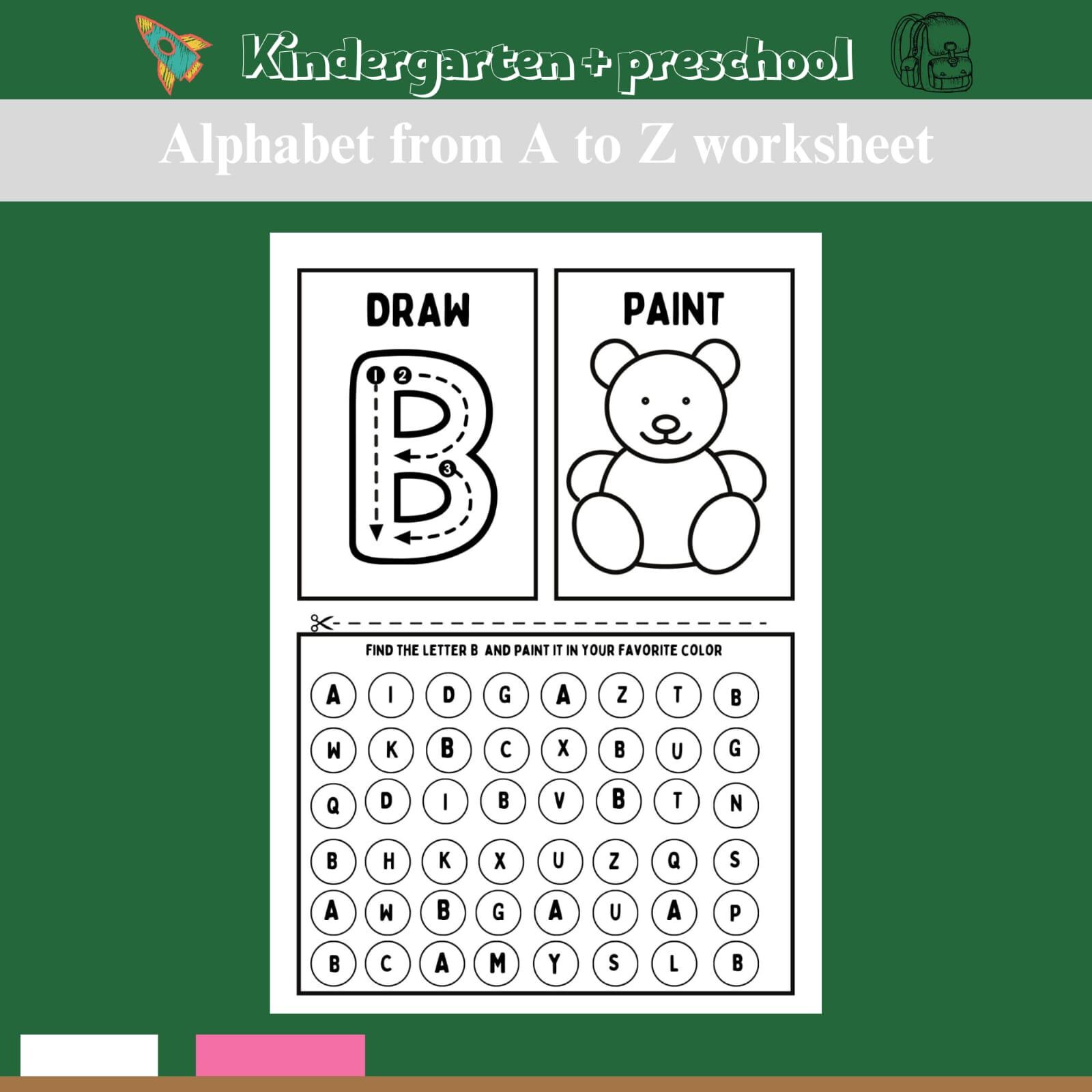 Printable Alphabet Worksheets: Letter Tracing and Coloring Activities ...