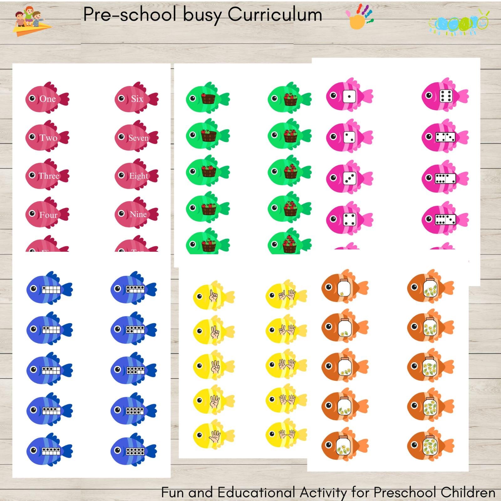 Engaging Math Fun for Preschoolers | Number Recognition Activity | DIY ...
