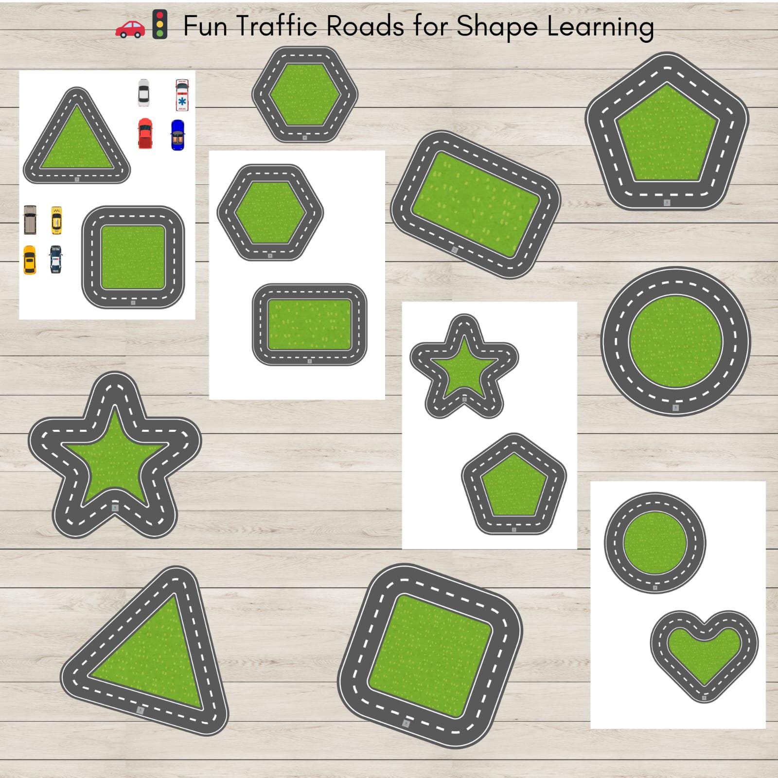 Children's Fun Learning Adventures Fun Shape Learning With Shaped ...