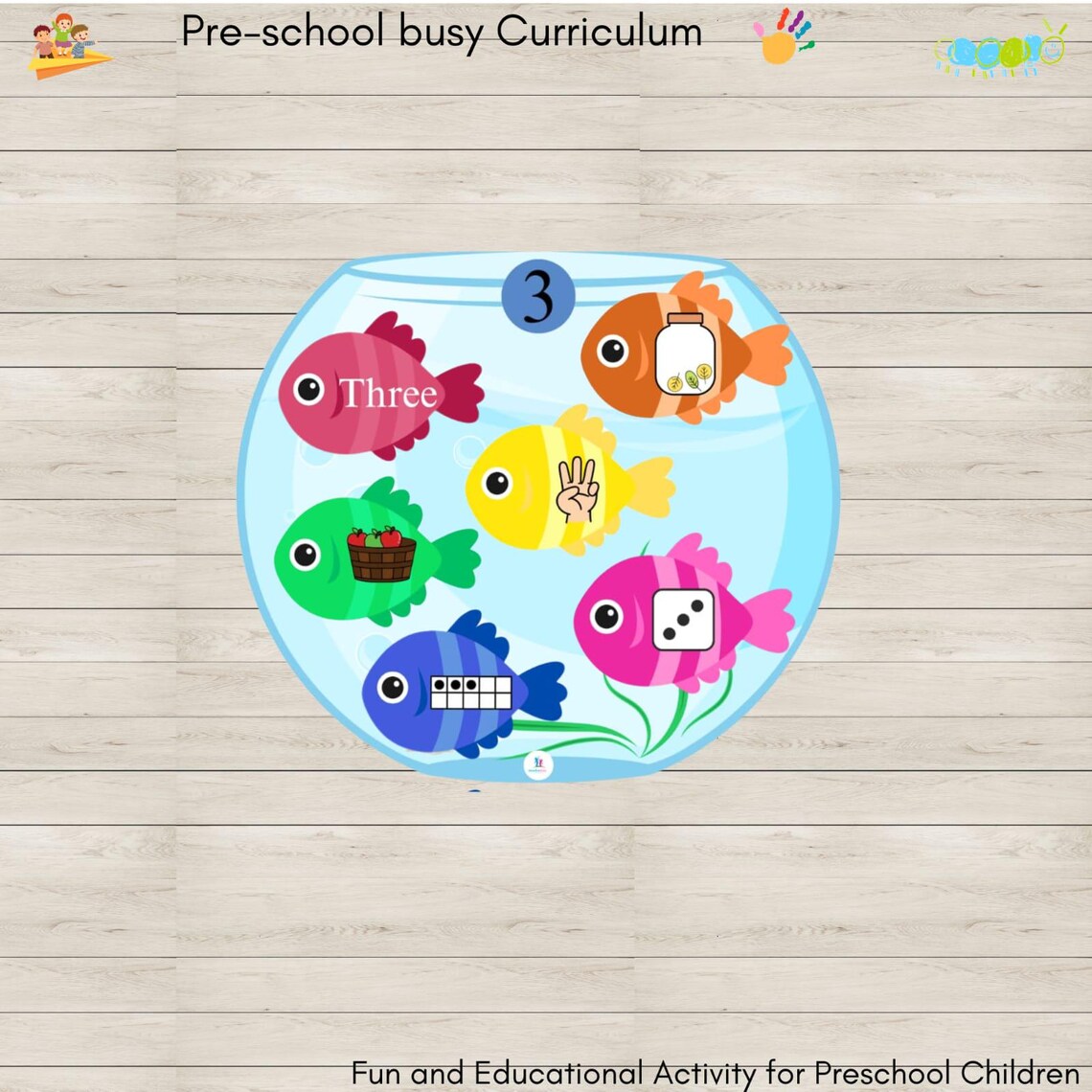 Engaging Math Fun for Preschoolers | Number Recognition Activity | DIY ...