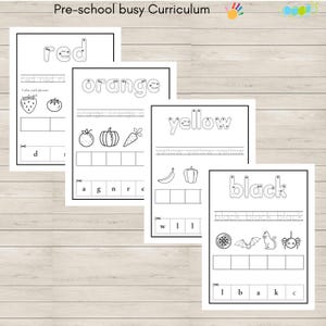 Printable Preschool Color Activities | Fun Color Recognition Worksheets ...