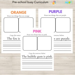 Printable Preschool Color Activities | Fun Color Recognition Worksheets ...