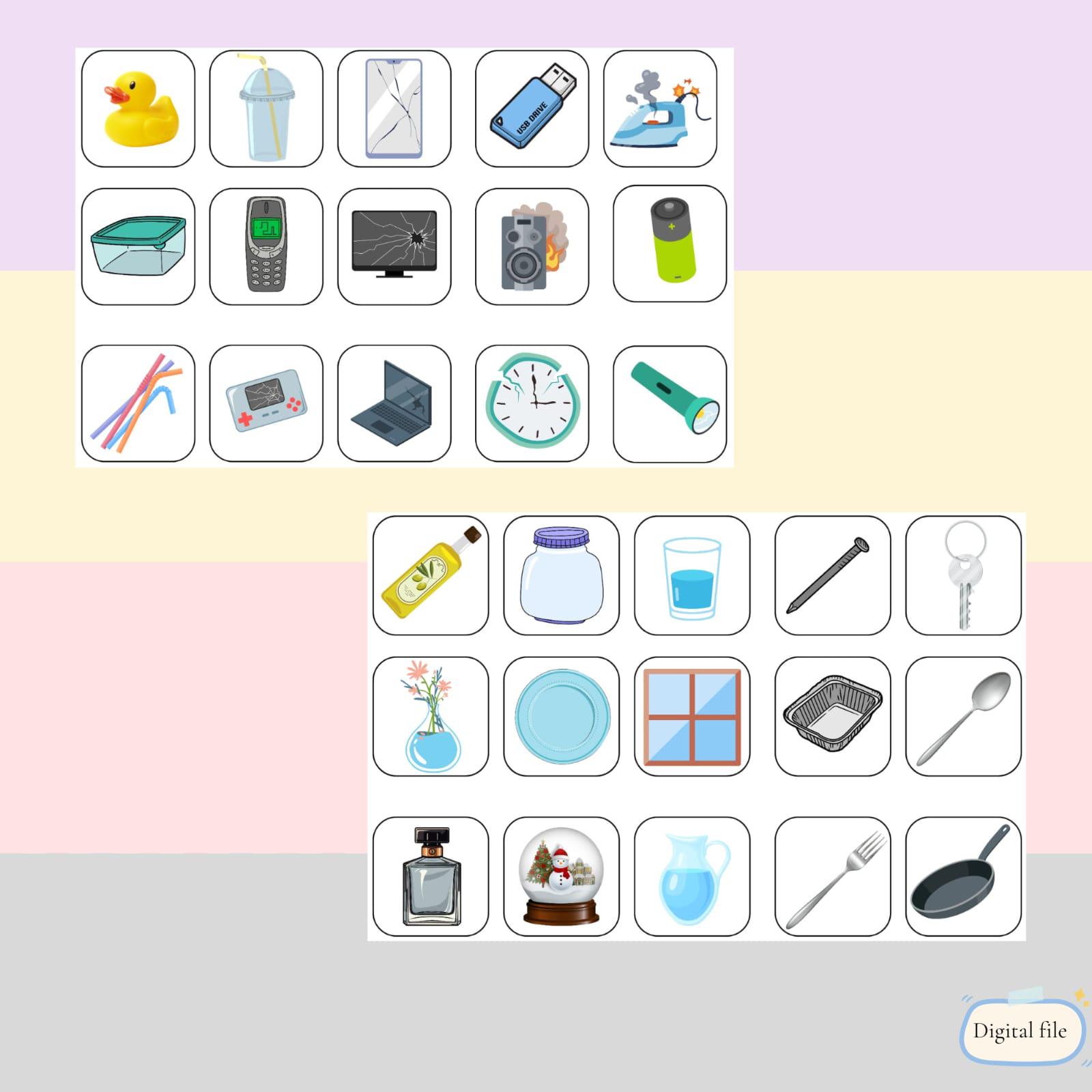 Interactive Eco Education: Printable Recycling Game for Kids, Eco ...