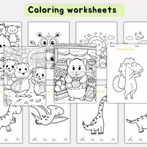 Preschool Pre-k + Kindergarten Learning Bundle, +500 Pages,activity ...