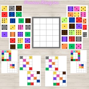 Preschool Math Logic Activity – Number, Color, and Attention ...
