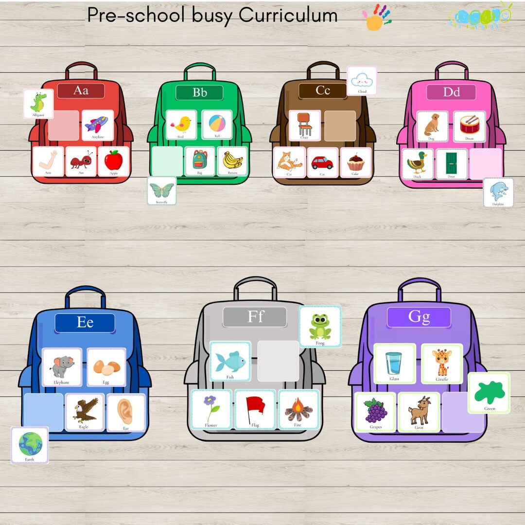 Preschool Alphabet Matching Activity, Busy Book Printable,letter ...