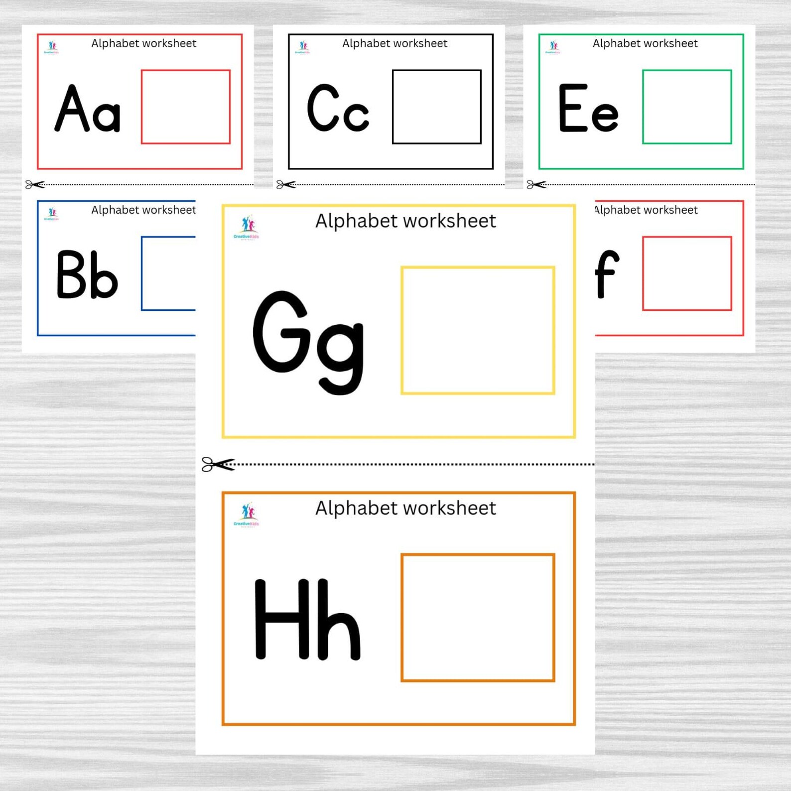 Alphabet Tracing Cards: Alphabet Flashcards for Homeschool Curriculum ...