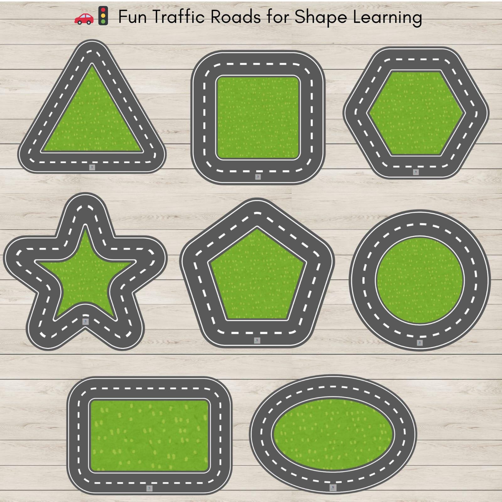 Children's Fun Learning Adventures Fun Shape Learning With Shaped ...
