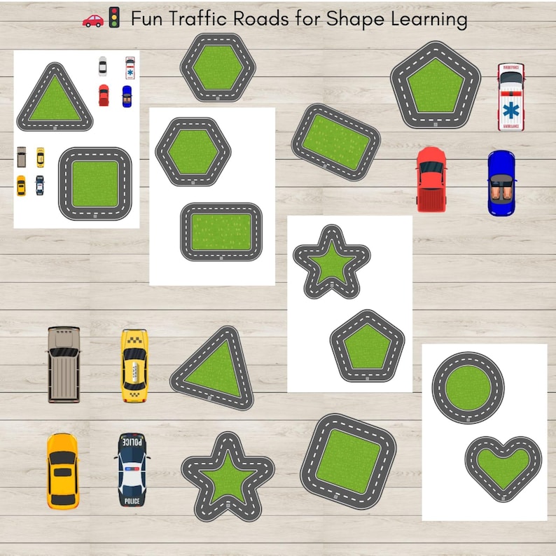 Children's Fun Learning Adventures Fun Shape Learning With Shaped ...