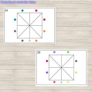 Color Matching Puzzle Activity – Develop Visual Perception, Attention ...