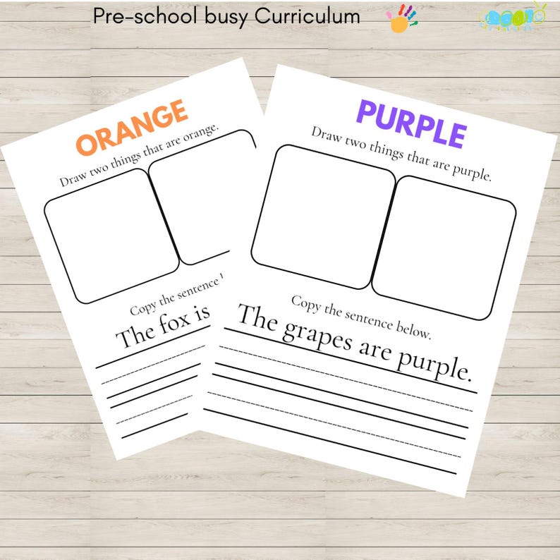 Printable Preschool Color Activities | Fun Color Recognition Worksheets ...