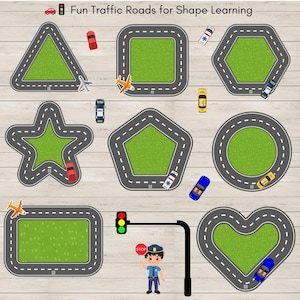 Children's Fun Learning Adventures Fun Shape Learning With Shaped ...