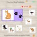 Printable Animal Tracks Matching Activity | Fun Montessori Nature Game ...