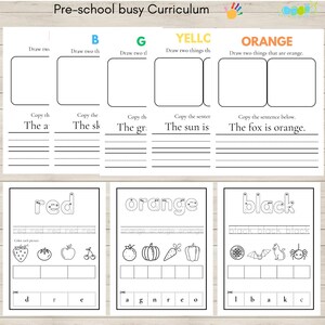 Printable Preschool Color Activities | Fun Color Recognition Worksheets ...