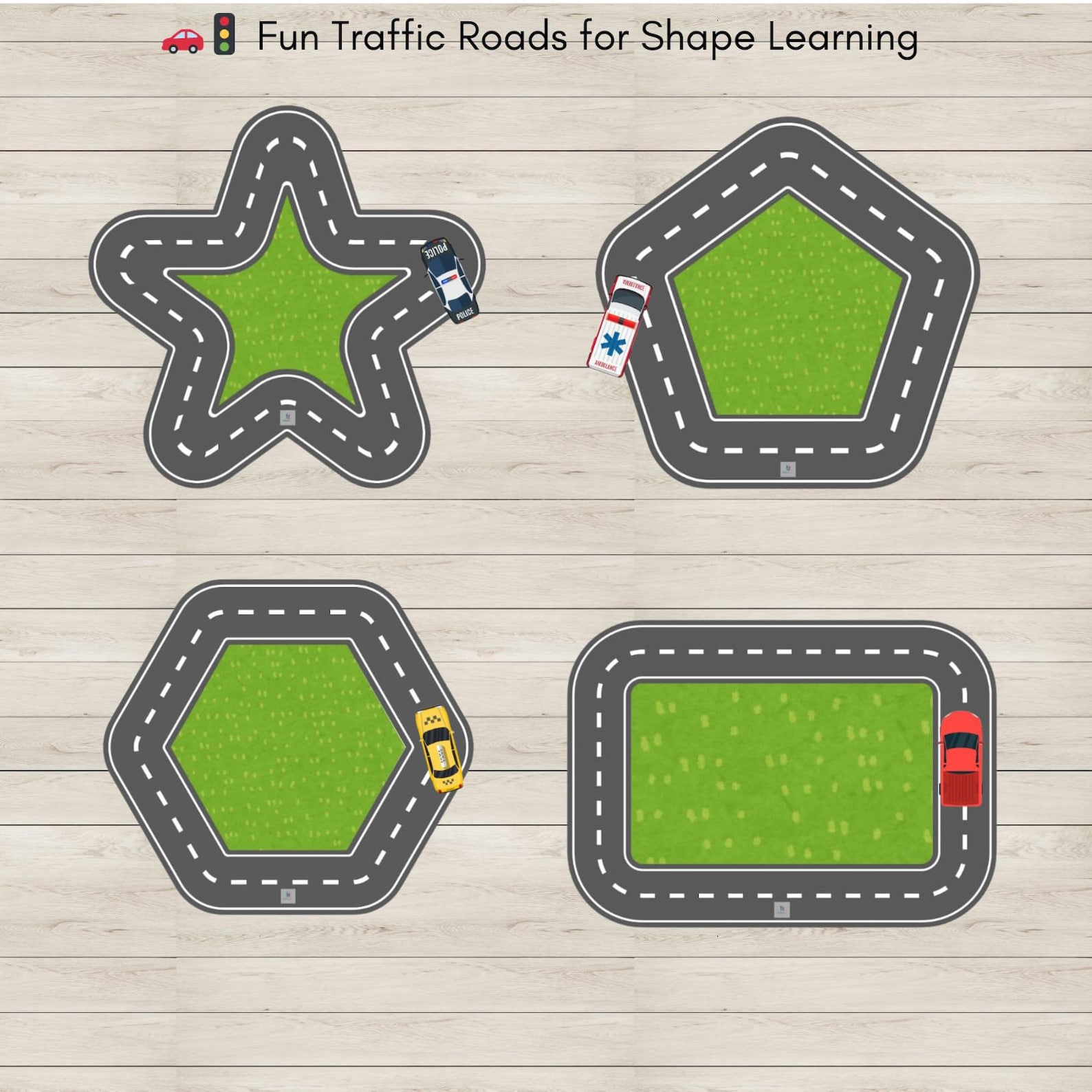 Children's Fun Learning Adventures Fun Shape Learning With Shaped ...