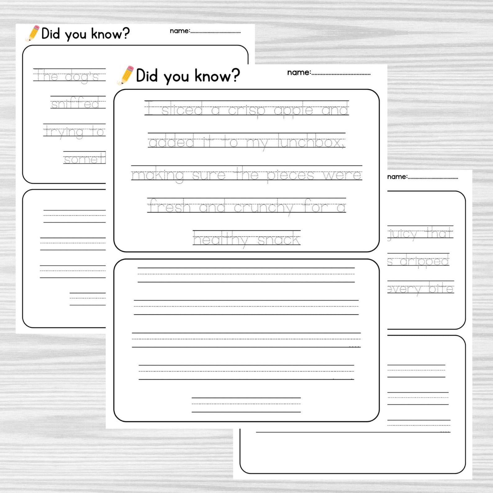 100 Printable Sentence Writing Worksheets Sentence Writing Activity 1.3 ...