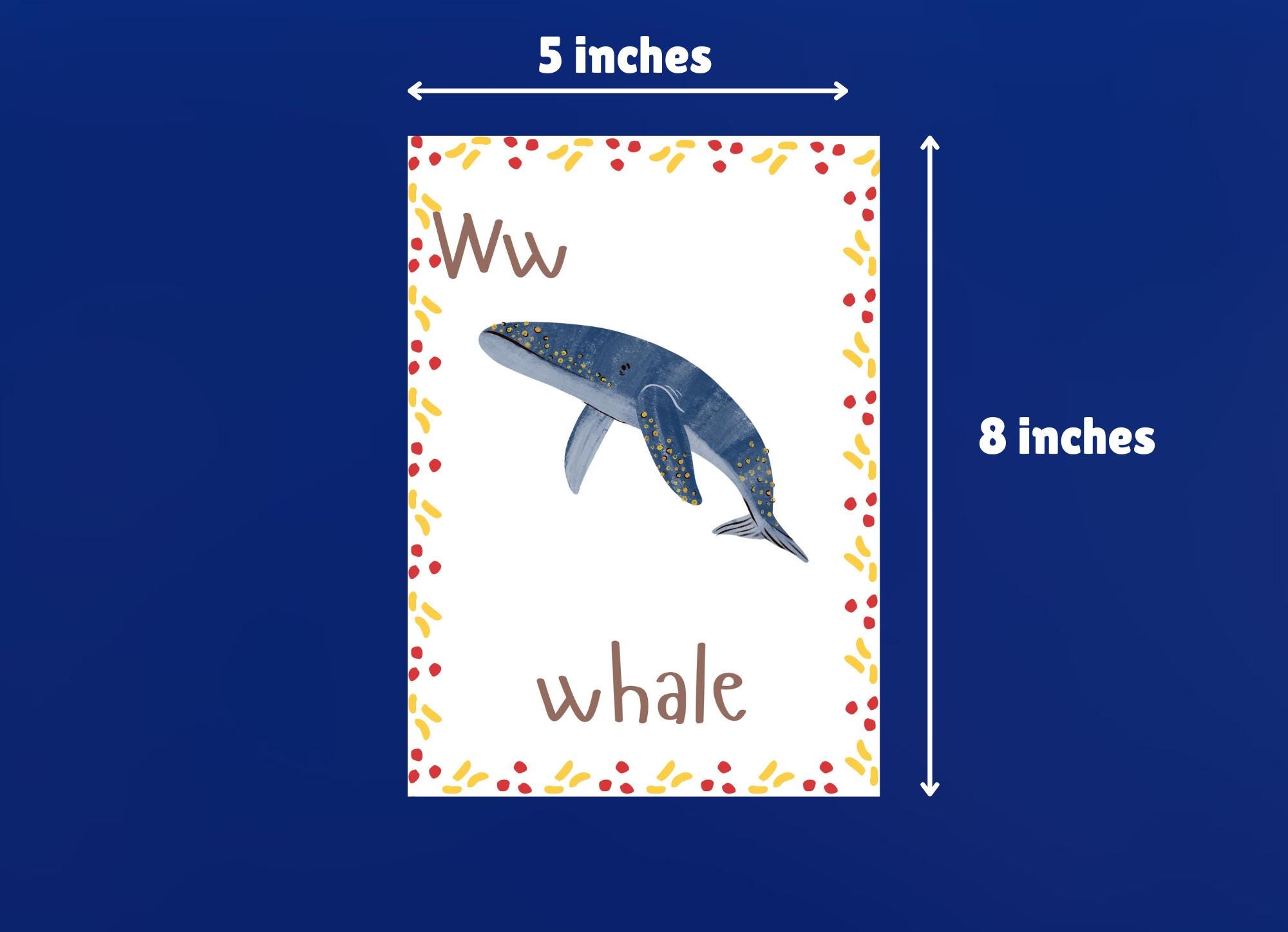 Alphabet Cards, Animal Alphabet Cards, Memorizing Vocabulary Book, Baby ...