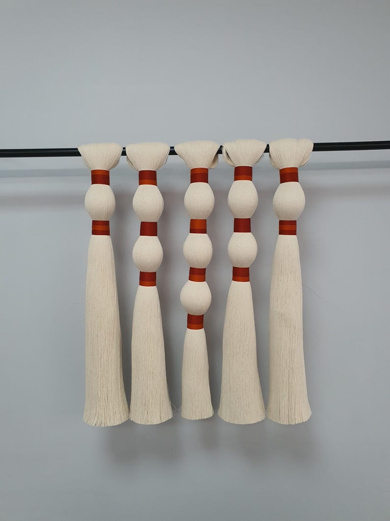 Mexican Macrame Textile Wall Hanging Fiber Wall Art - Etsy