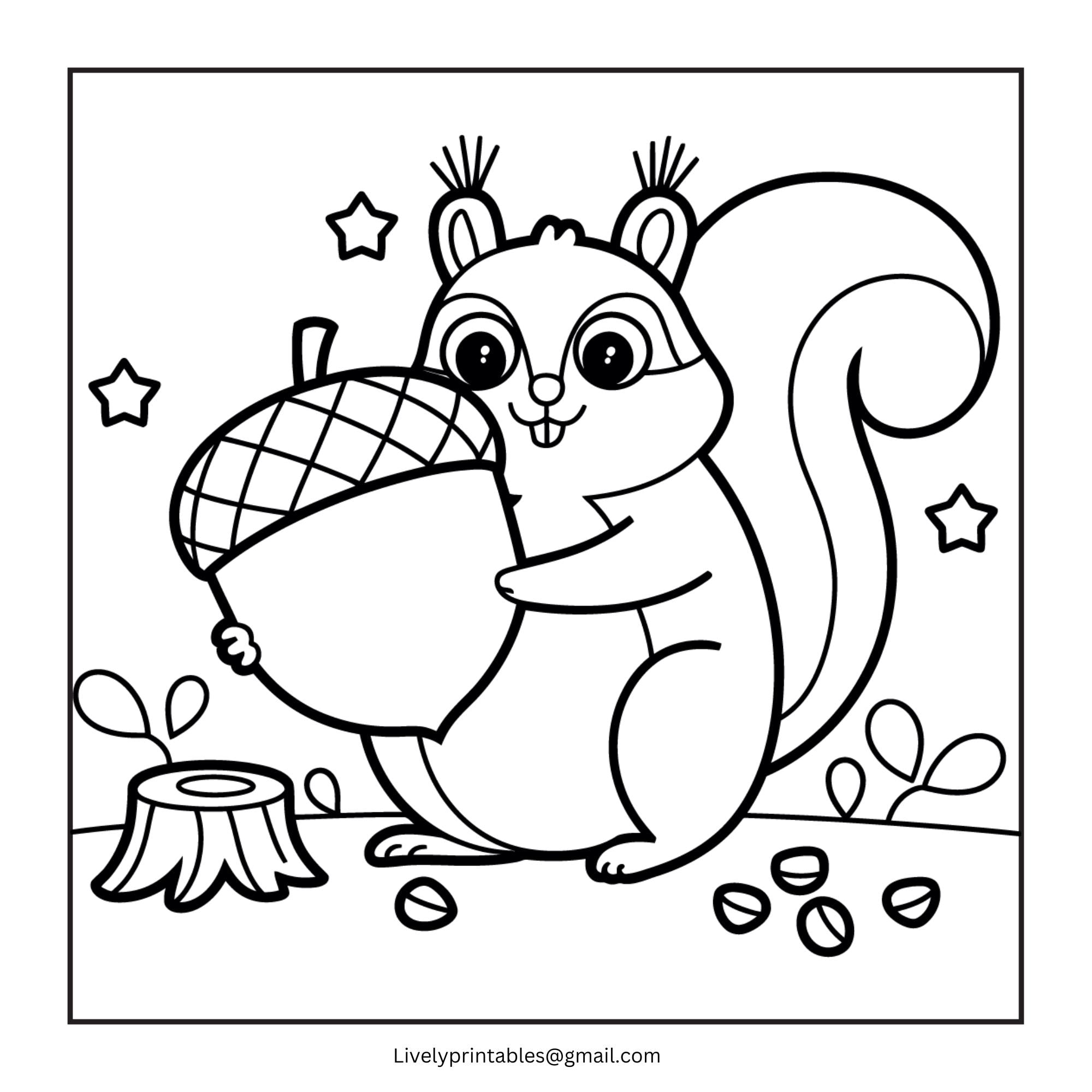 Bold and Easy Thanksgiving Coloring Pages 20 - Etsy