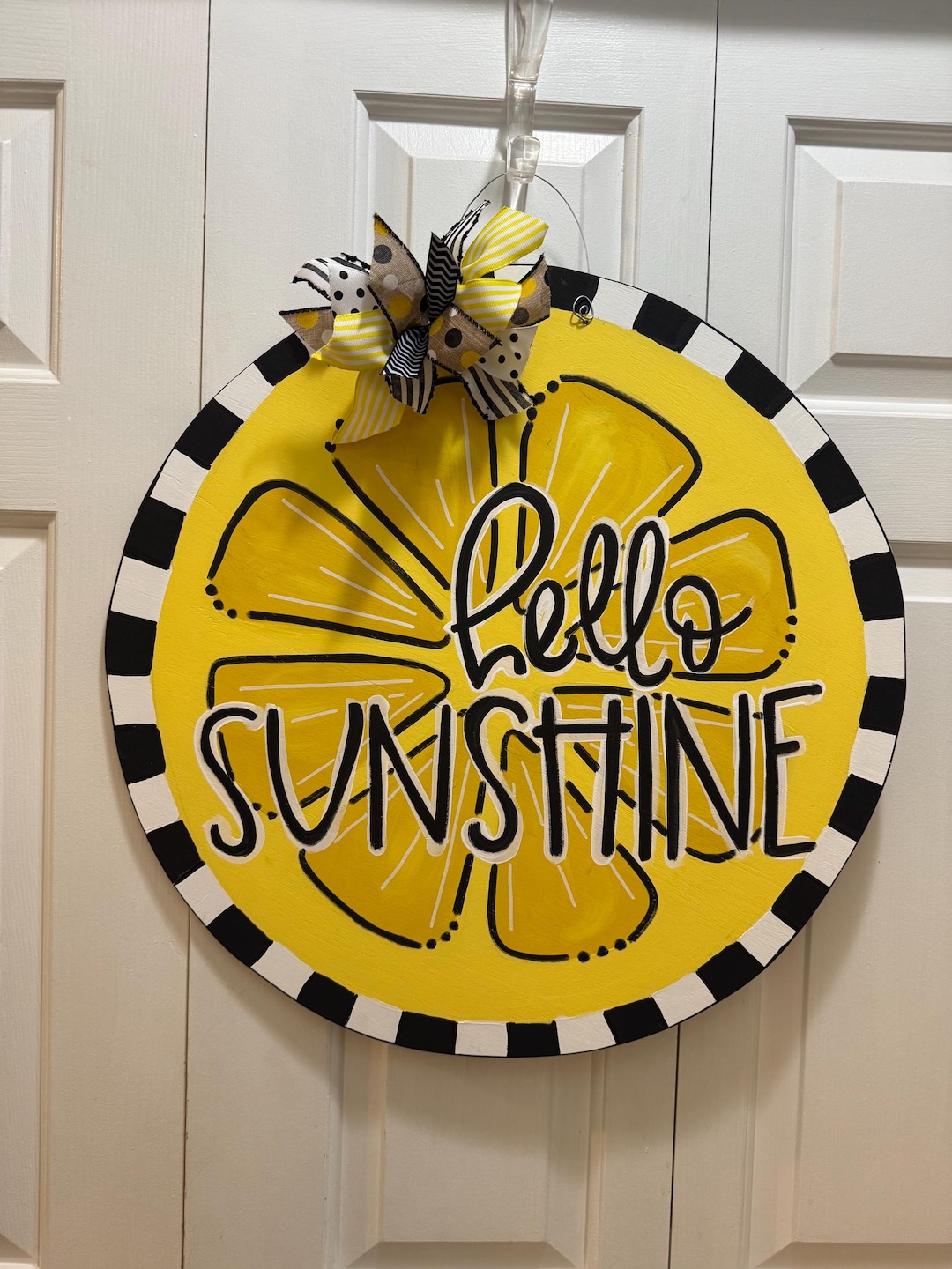 Hello Sunshine Door Hanger - Etsy