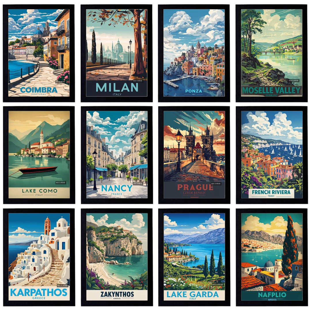 Travel Vinyl and Acrylic Magnet Art – Adventure World Destinations ...