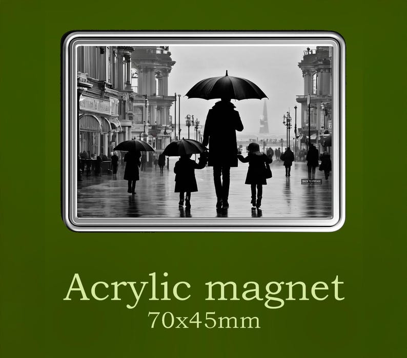 Blackpool Travel Vinyl and Acrylic Magnet Art – Coastal Landmark Fridge ...