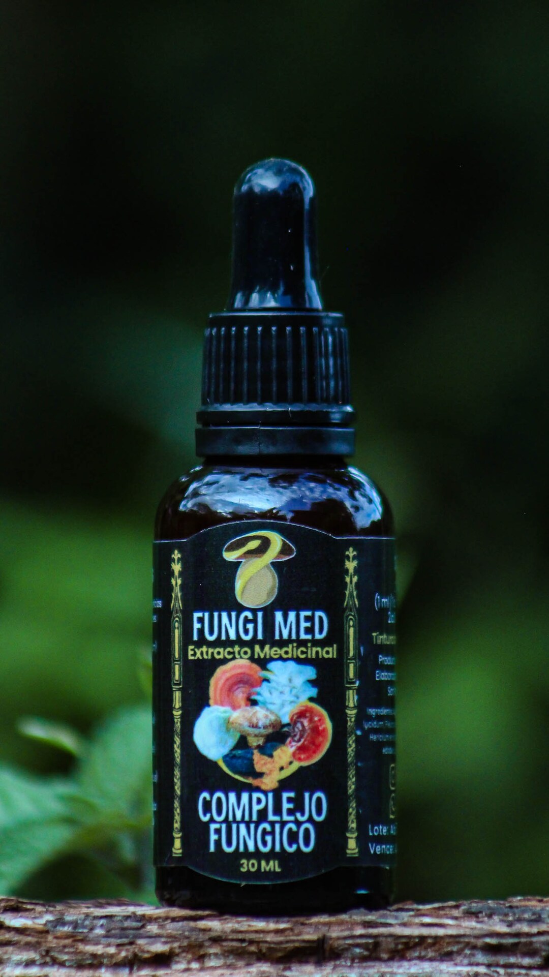 Triple Extraction Fungal Complex Tincture - Etsy