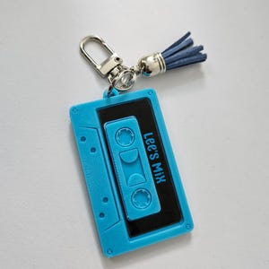 Custom Retro Cassette Tape Keychain – Personalized 3D Printed Gift ...