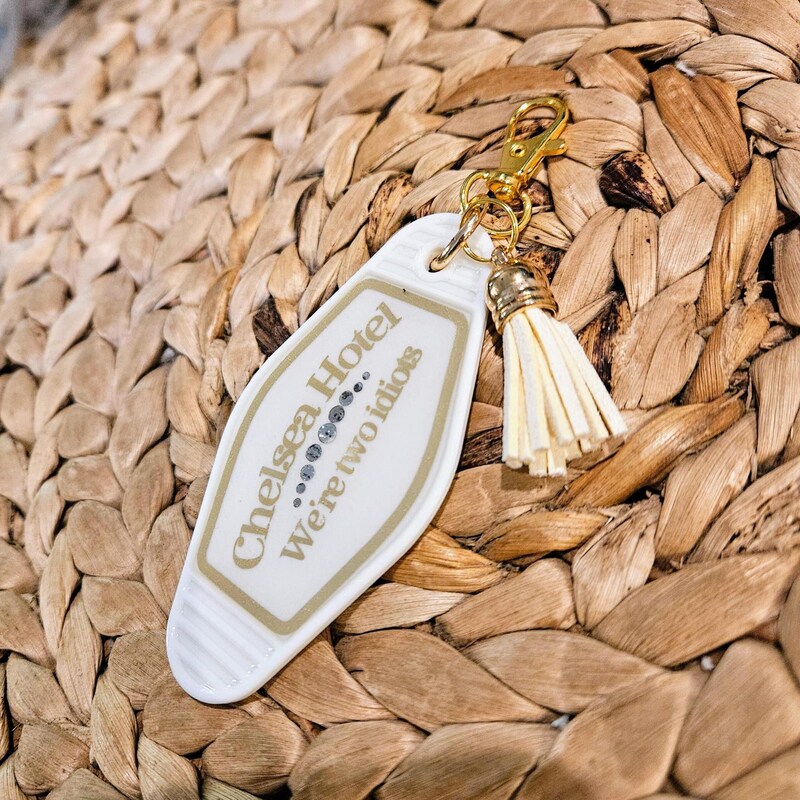 Vintage Hotel Keychain - Etsy