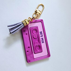 Custom Retro Cassette Tape Keychain – Personalized 3D Printed Gift ...