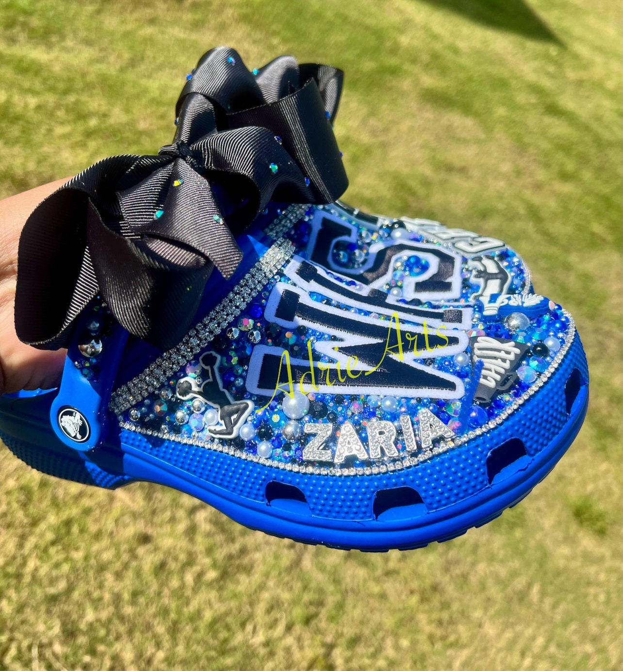 Custom Bedazzled Crocs (cheer Crocs) - Etsy