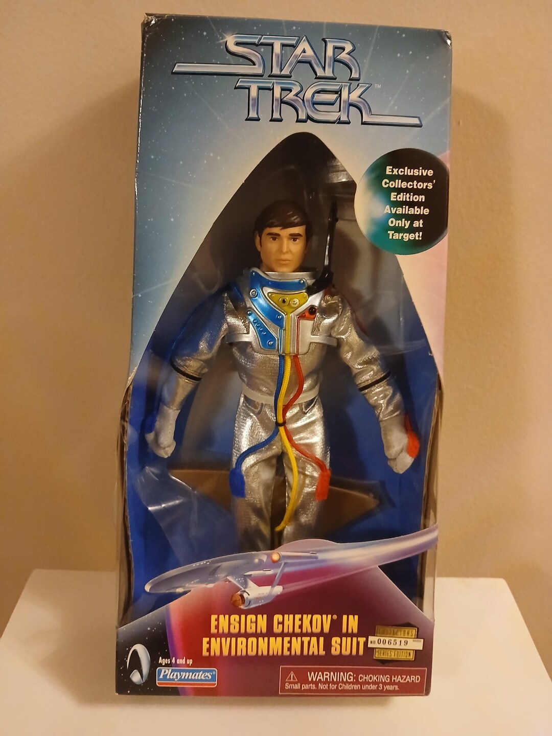 STAR TREK Target Exclusive Environmental Suit Ensign Chekov - Etsy