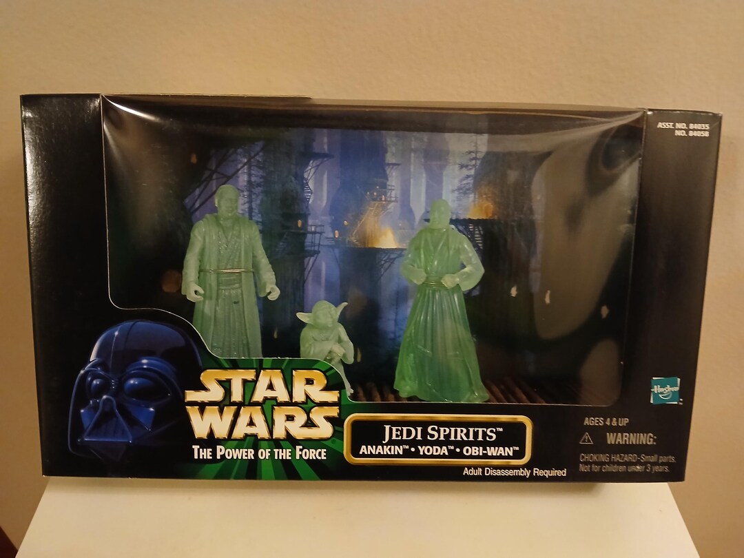 STAR WARS Jedi Spirits Figure Set - Etsy