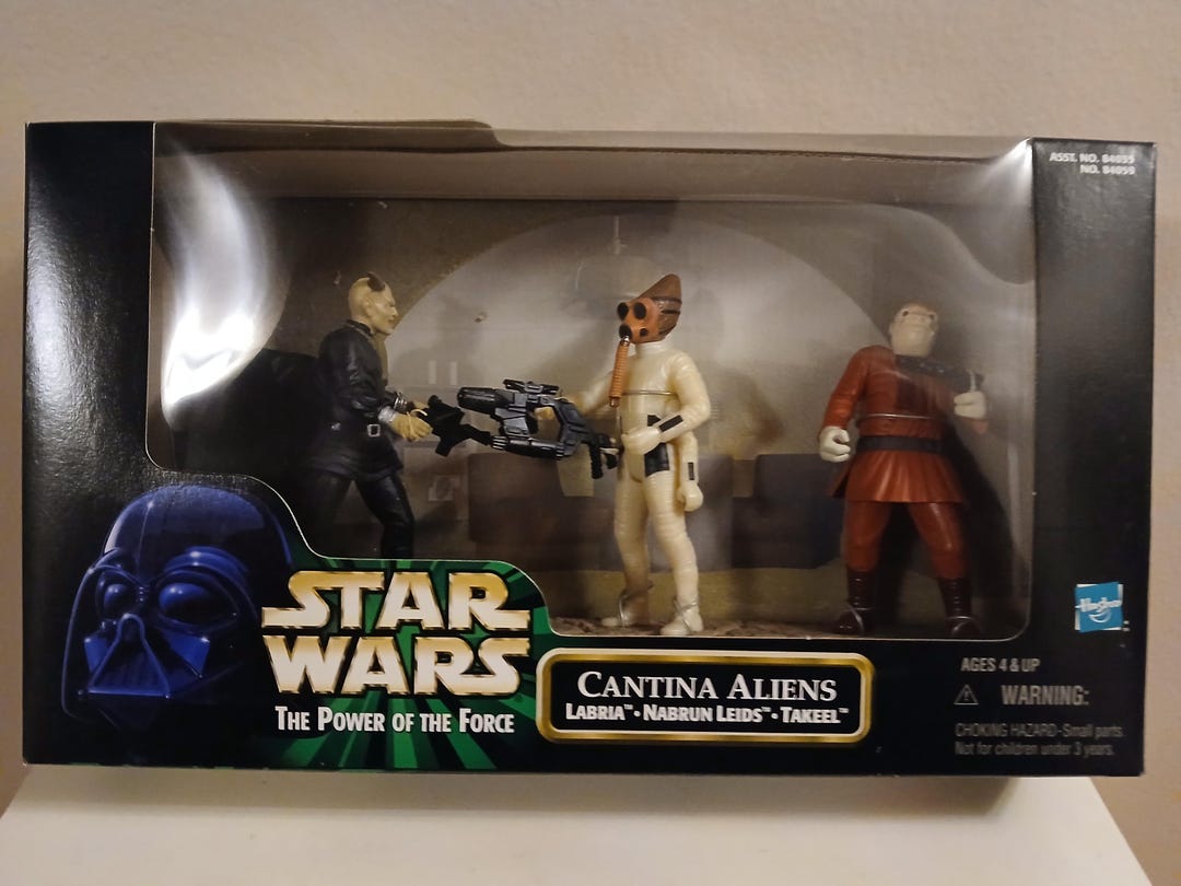 STAR WARS Cantina Aliens Figure Set - Etsy