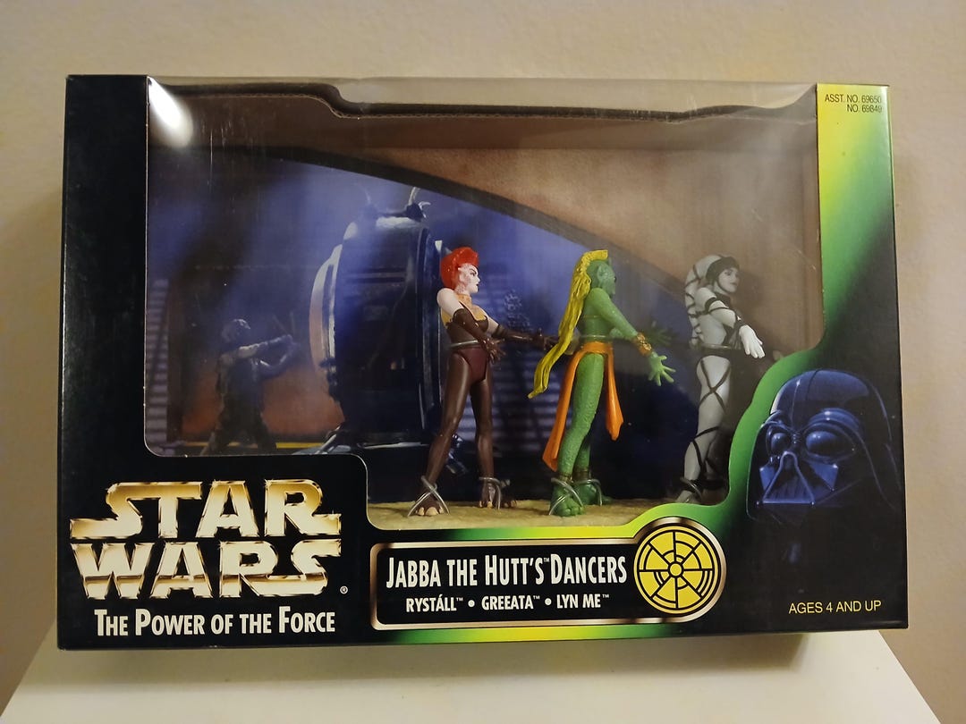 Star Wars Jabba the Hutt's Dancers Figure Set - Etsy