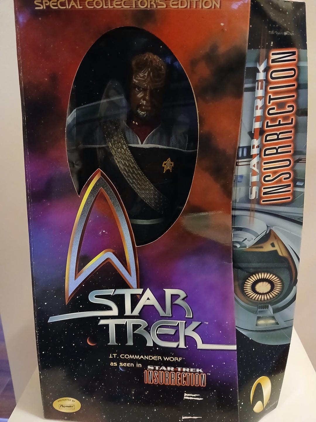 Playmates STAR TREK 12 Insurrection Worf - Etsy
