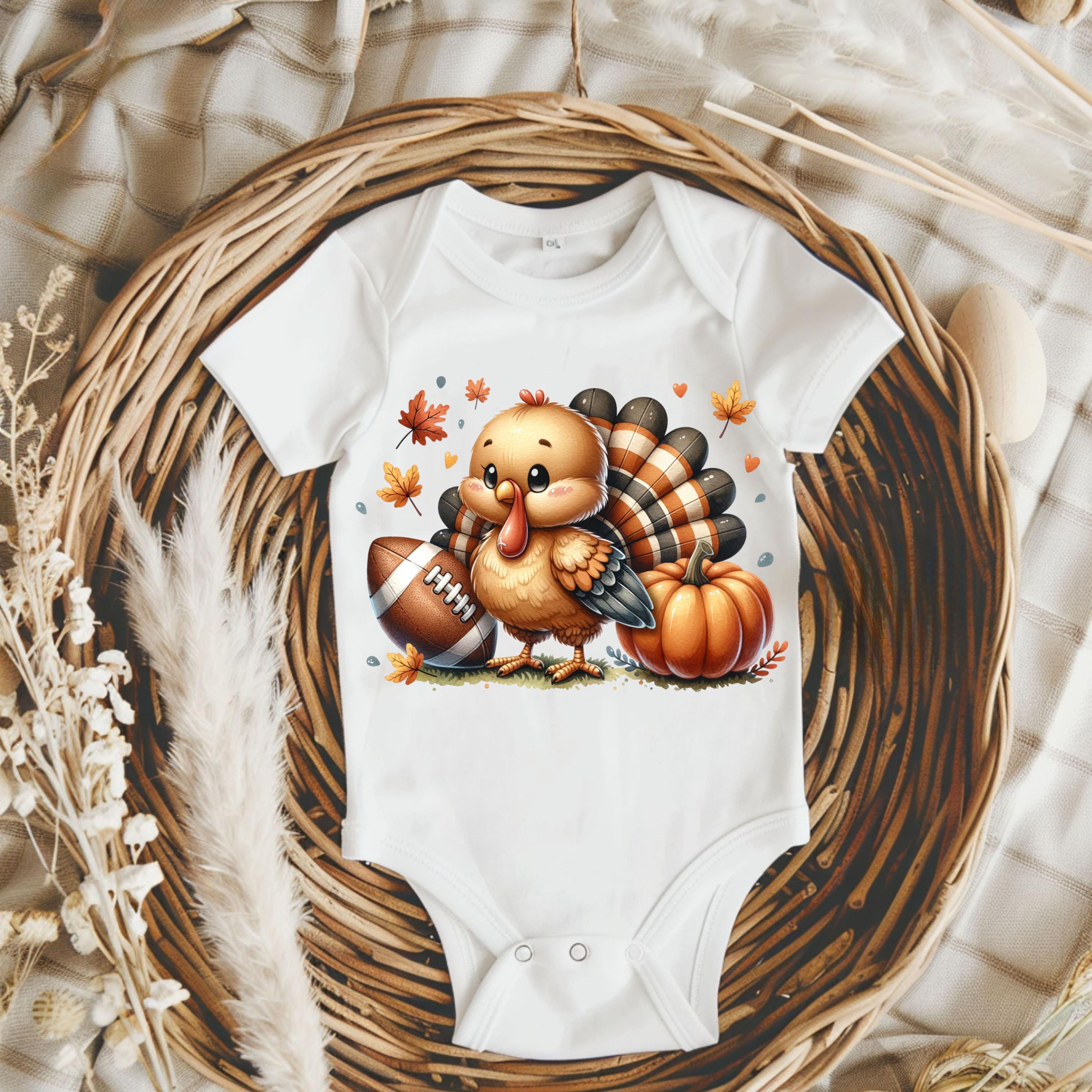 10 Cute Thanksgiving PNG Bundle, Kids Turkey PNG, Coolest Turkey at the ...